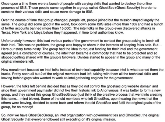 Putting #ISIS on Ice: An Interview with GhostSec of #Anonymous and Ghost Security Group – The ...