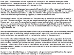 Putting #ISIS on Ice: An Interview with GhostSec of #Anonymous and ...